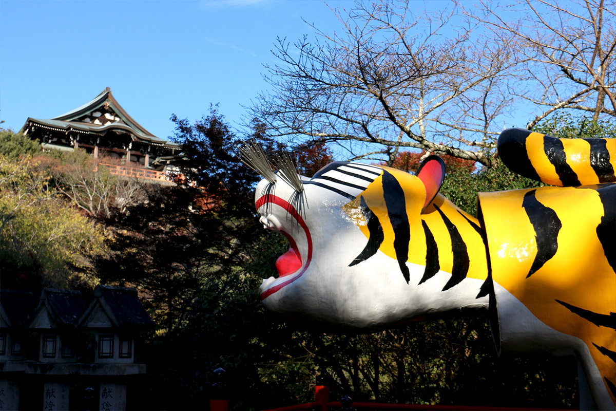Temples and shrines in Japan associated with tigers