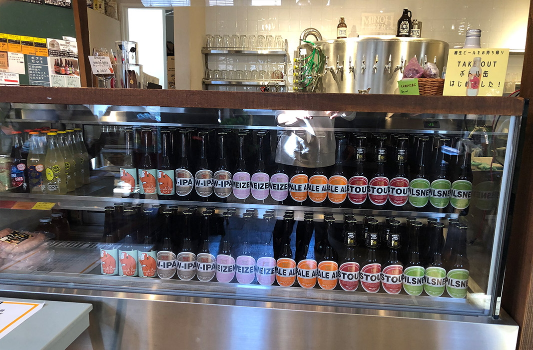 Japanese Craft Beer! "Minoh-beer"