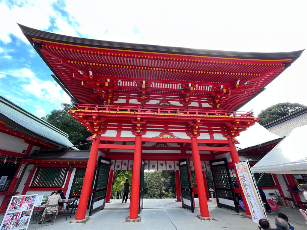 Omi Shrine(Omi Jingu), a sacred place for karuta.