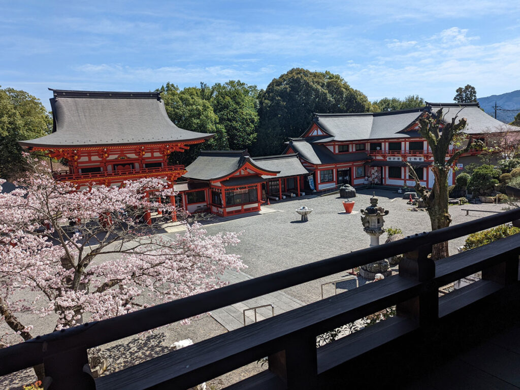 Omi Shrine(Omi Jingu), a sacred place for karuta.