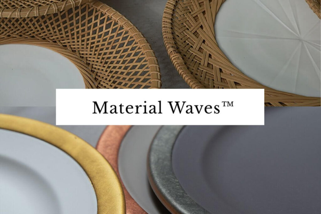 Collaboration of ceramics and different materials! Material Waves, a ...