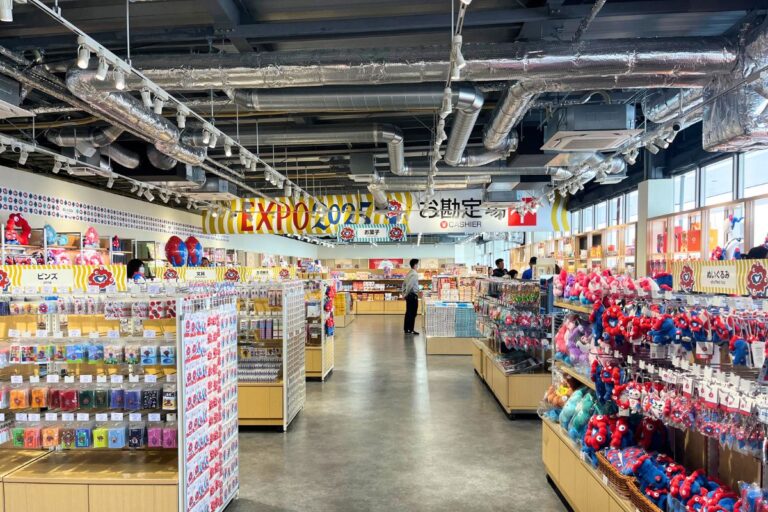 Recommended Merchandise at the Expo 2025 Official Store in the venue