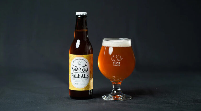 funs brewing “Sake no Hana” craft beer paired with Japanese food